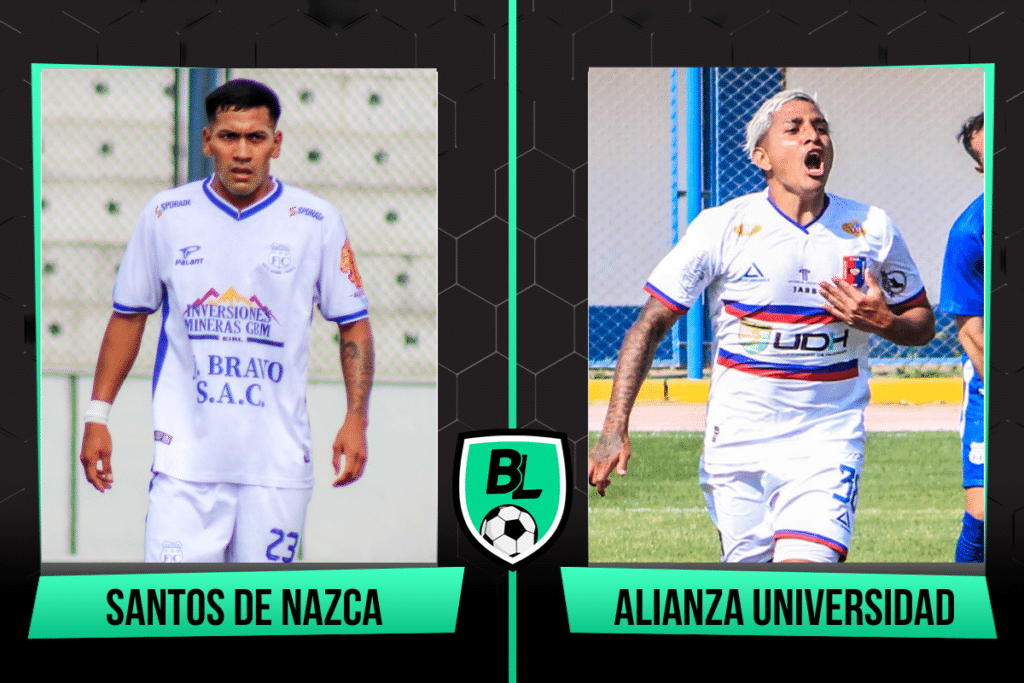 Alineaciones de Santos de Nazca vs Alianza Universidad: a qué hora juegan y dónde ver EN VIVO el ...