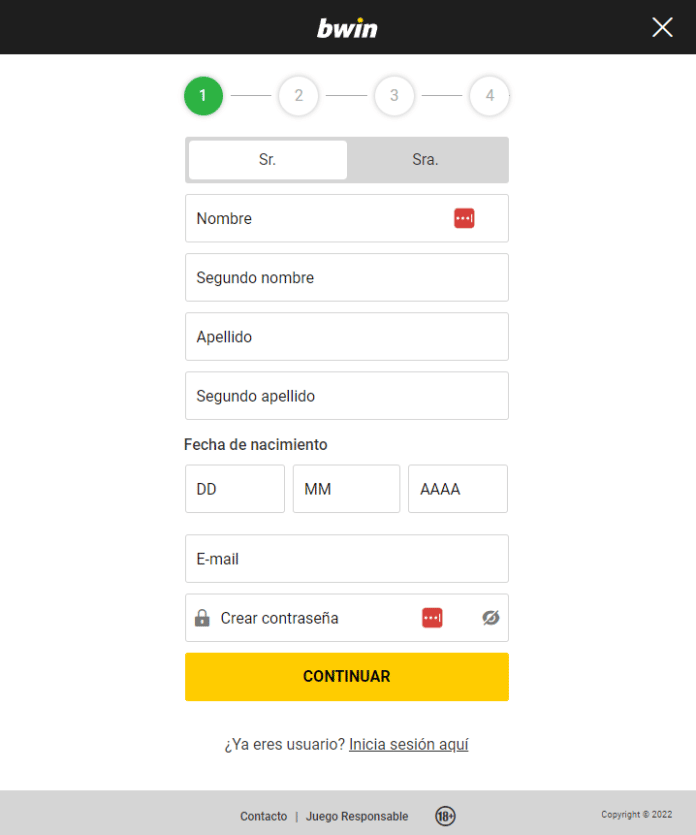 La guía definitiva para registrarse en Bwin - Balón Latino