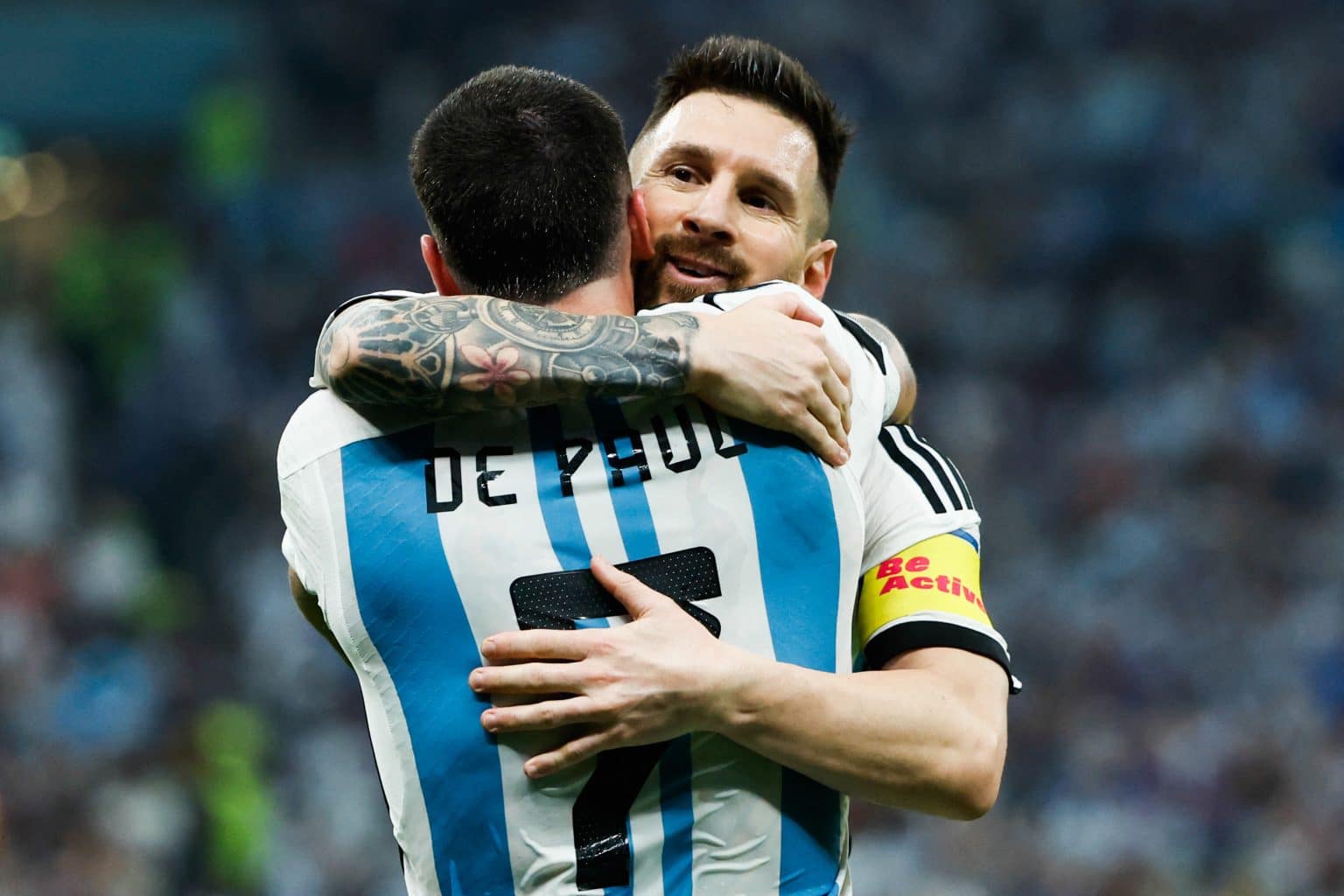 Lionel Messi y Rodrigo De Paul: ¿Desde cuándo son amigos los jugadores ...