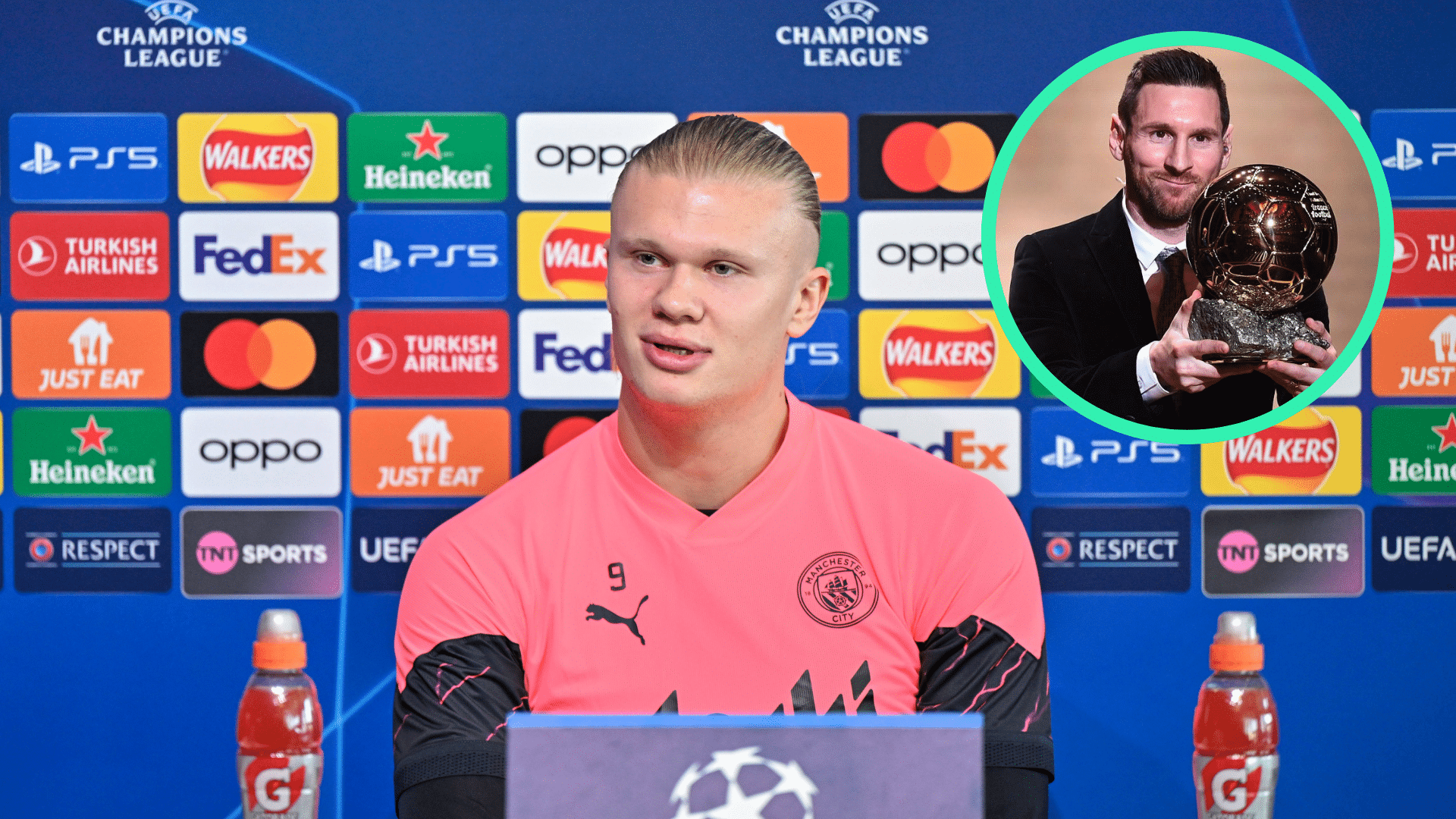 Haaland encontró la fórmula para destronar a Lionel Messi - Balón Latino