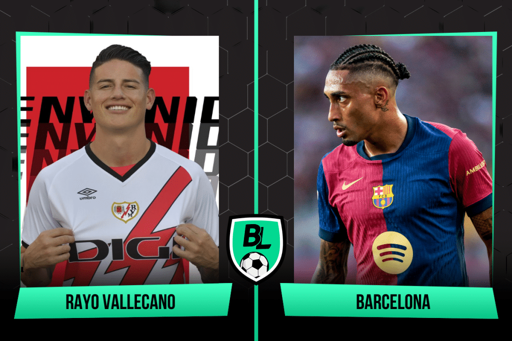 ¿Juega James Rodríguez? Alineaciones de Rayo Vallecano vs. Barcelona: a qué hora juegan y dónde ...