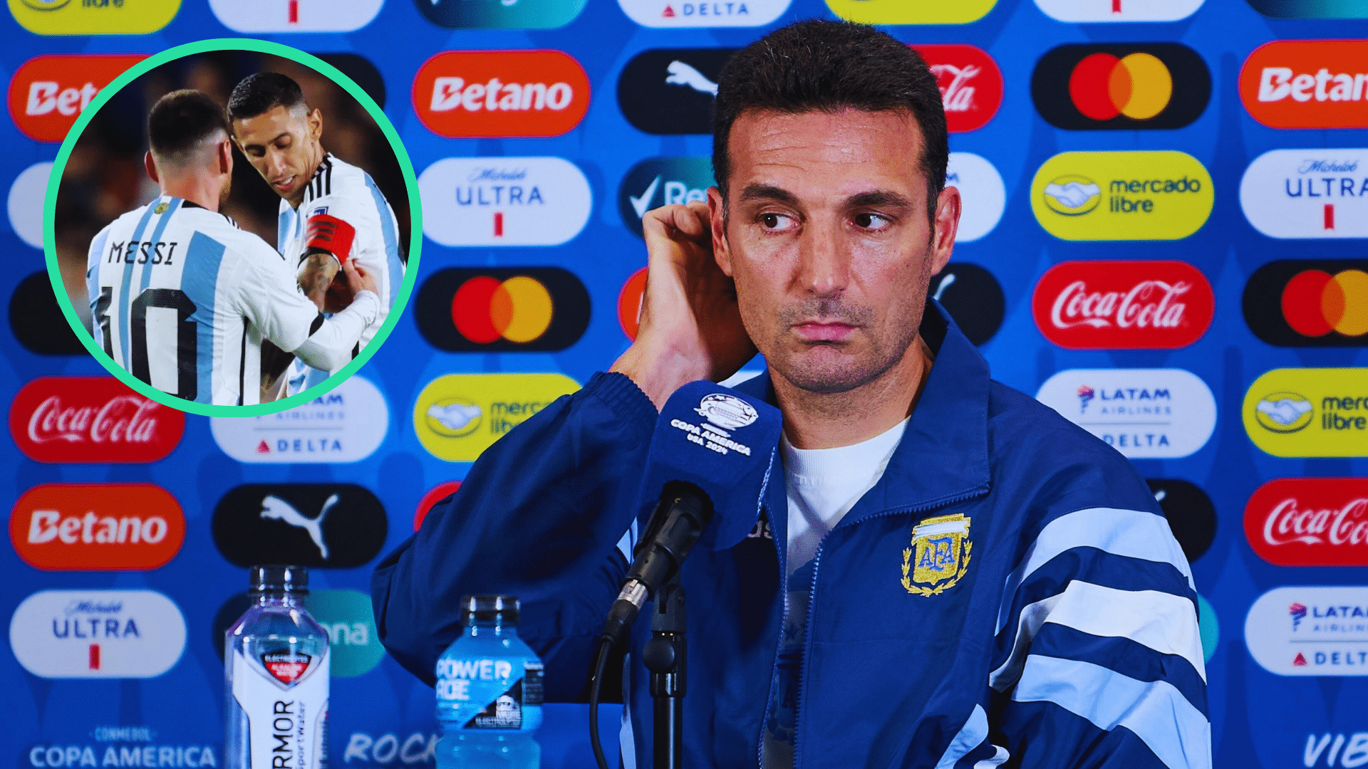 Sin Messi y Di María, ¿quién será el capitán de Argentina vs Chile y ...