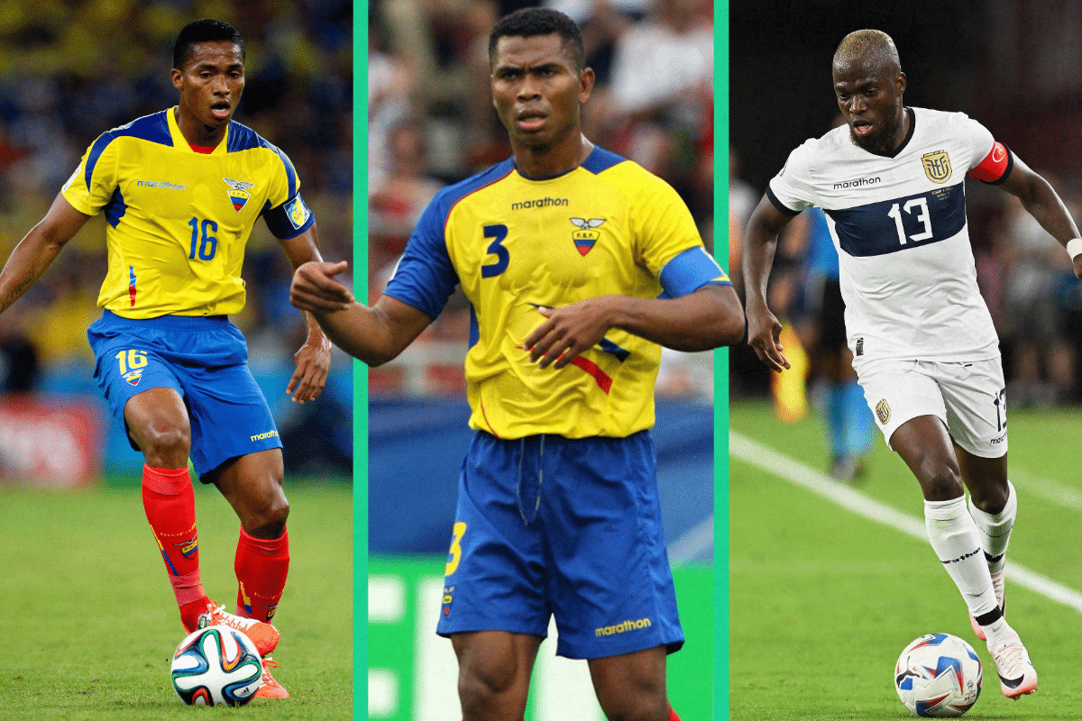 TOP 10: Los jugadores con más partidos de la Selección Ecuador en la ...